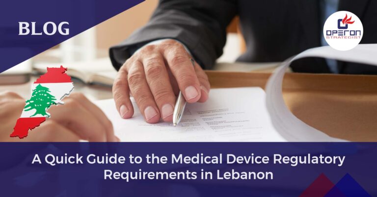 Medical Device Regulatory Requirements in Lebanon | Operon Strategist