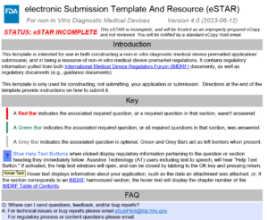 FDA eSTAR Submission Template: A Guide to Navigating the Process ...